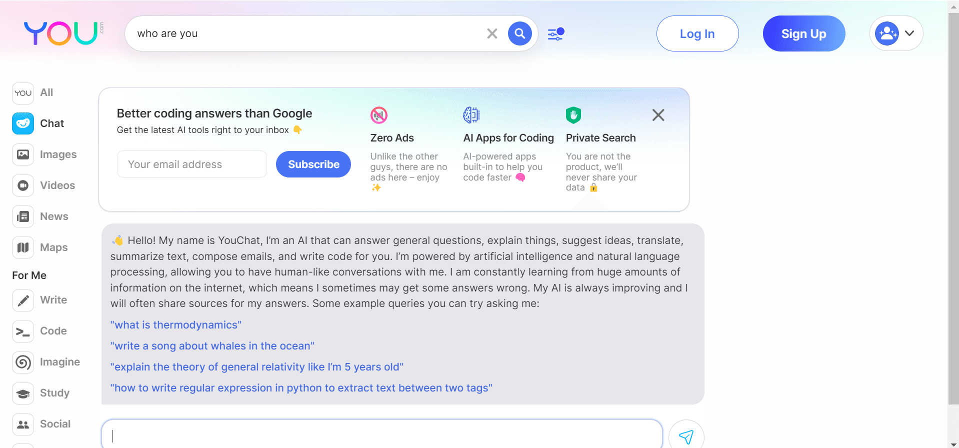 ¿Qué es You.com y cómo funciona? – Soluciones Inába