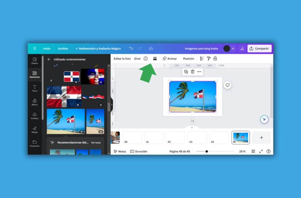 Cómo añadir bordes redondeados o esquinas redondeadas a imágenes en Canva – Soluciones Inába